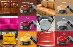 Leather Recoloring Balm | Non Toxic Leather Color Restorer | 21 Colors