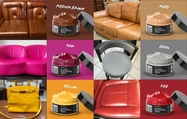 Leather Recoloring Balm | Restore Faded Leather