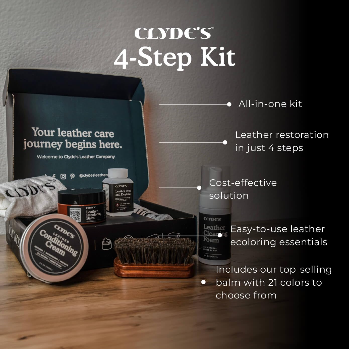 Clyde's Leather Company® | Old Leather Made New