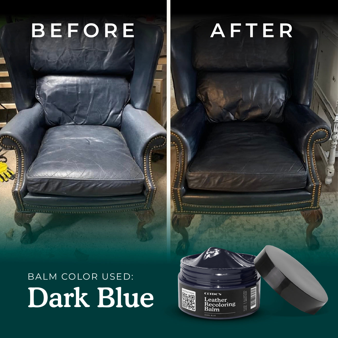 Clyde's 4-Step Leather Recoloring Kit – Clyde's Leather Company