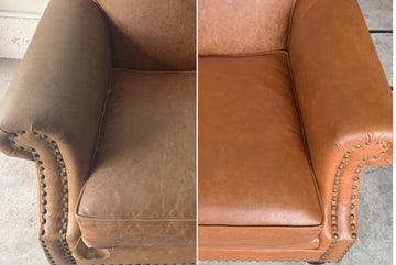 4-Step Leather Recoloring Kit | Cleans, Restores, and Protects Leather